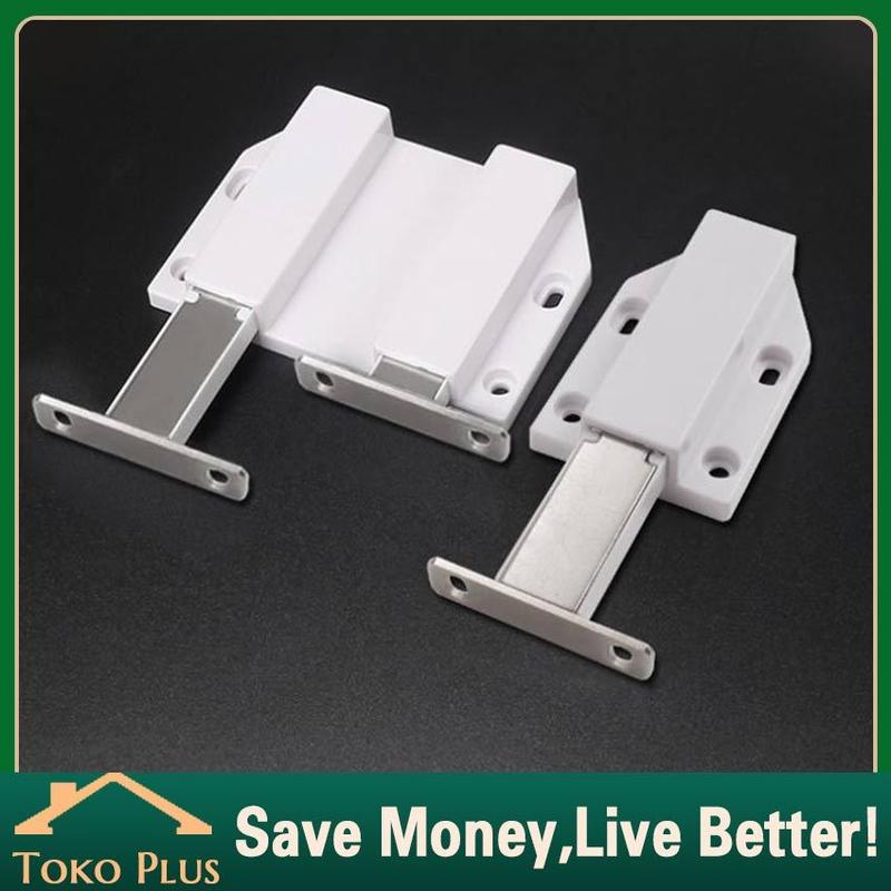 Magnet Push to Open Tip On Double Stainless Catches Magnet Door Bouncer ...