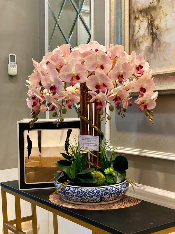 Orchid Hiasan 3D Premium Latex pasu Chinese -Umbrella Design - TikTok ...