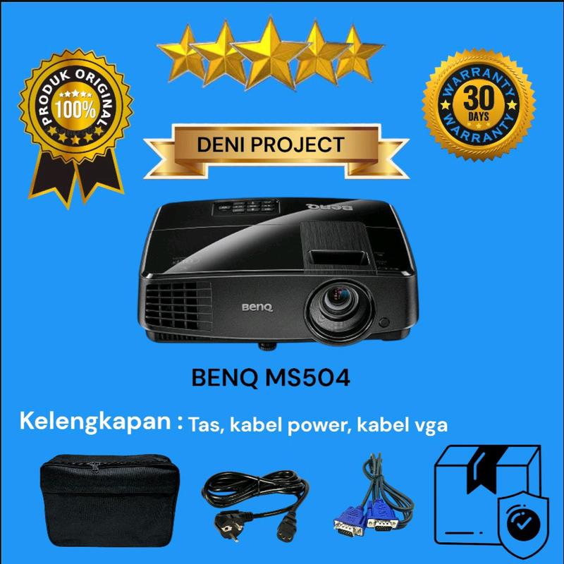 proyektor benq ms504 cocok untuk presentasi dan nobar - Shop | Tokopedia