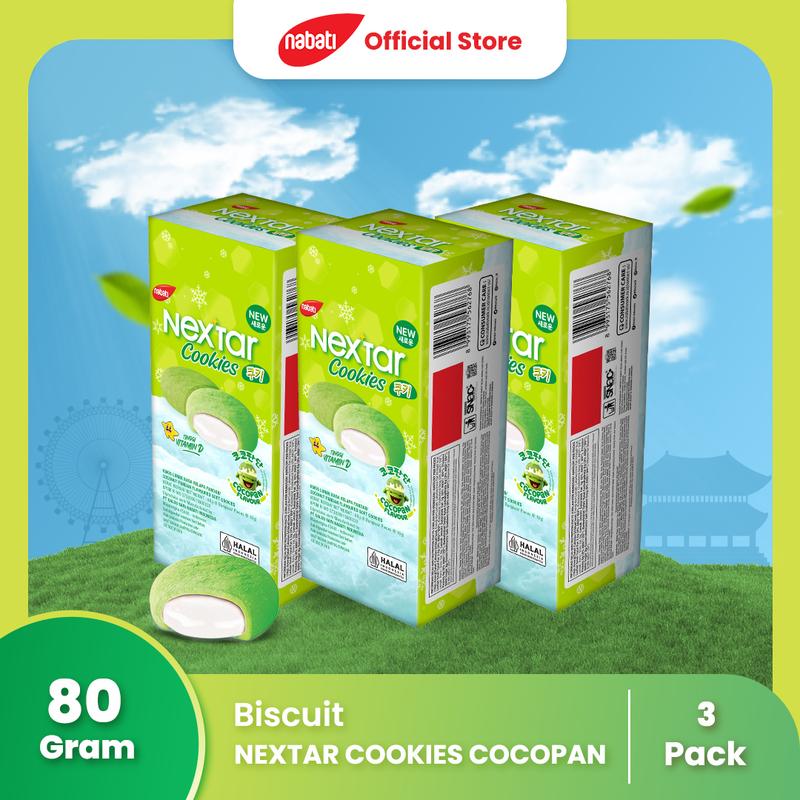 Nextar Cookies Cocopan 80g (PAKET ISI 3) - Shop | Tokopedia