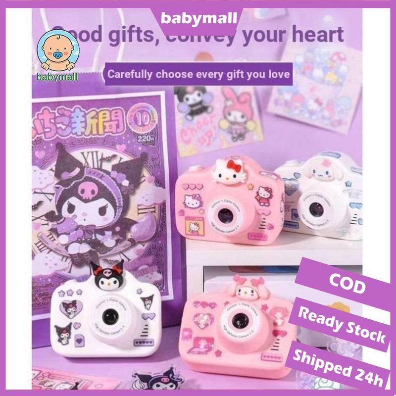 【24H】Kuromi Mini Digital Dual Camera Kids HD Digital Camera Children's ...