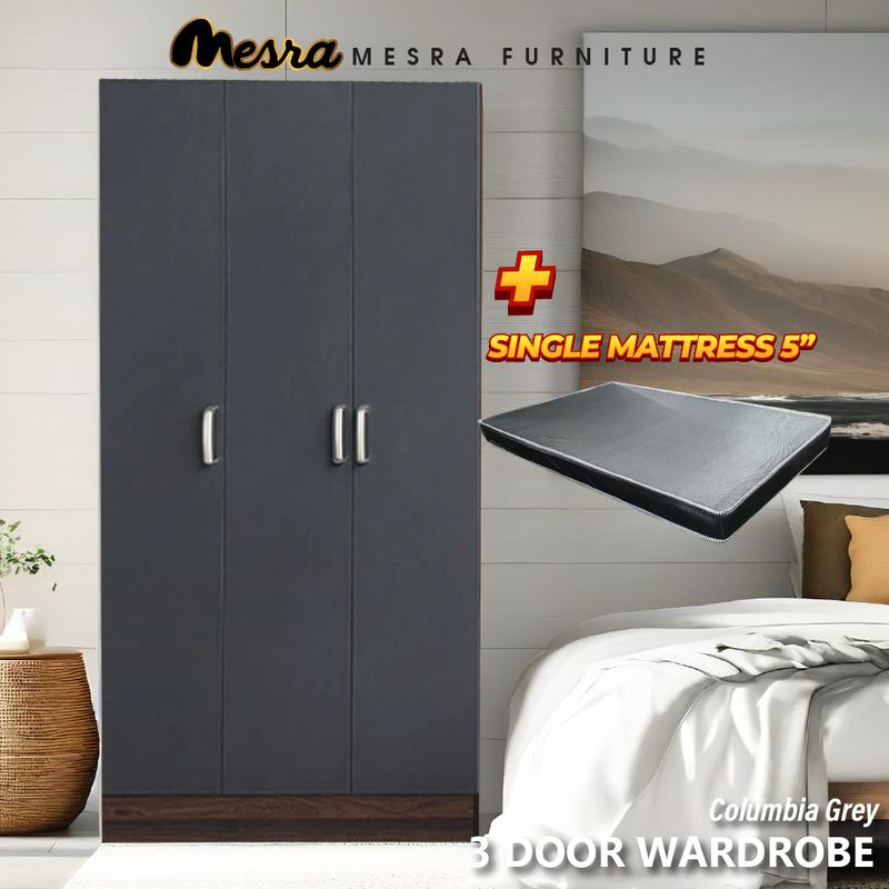 mesra-wardrobe , tilam single ,3door wardrobe , wardrobe murah - TikTok ...