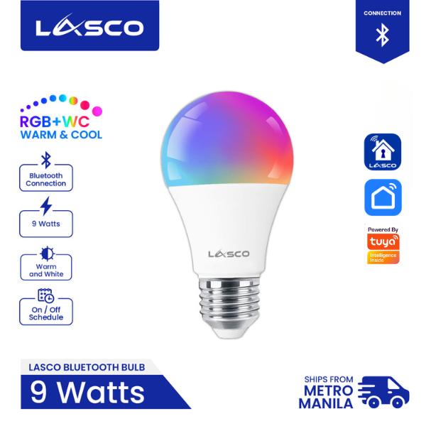 LASCO Bluetooth Bulb 9W Smart RGB LED Bulb with Dimming, Color - TikTok ...