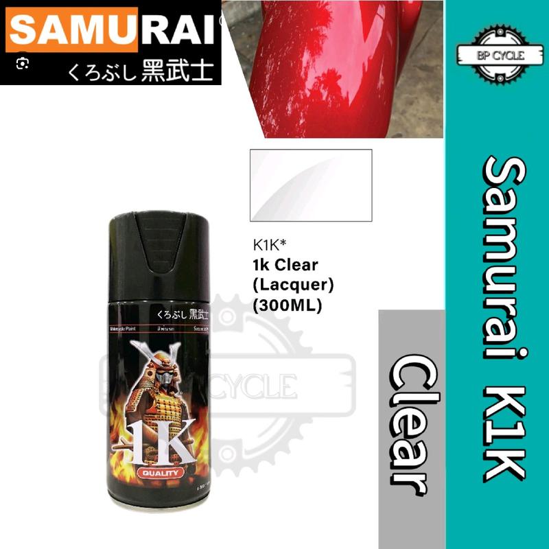 Samurai Spray Paint Clear K1K 300ML Spray Motorcycle Car Kilat - TikTok ...