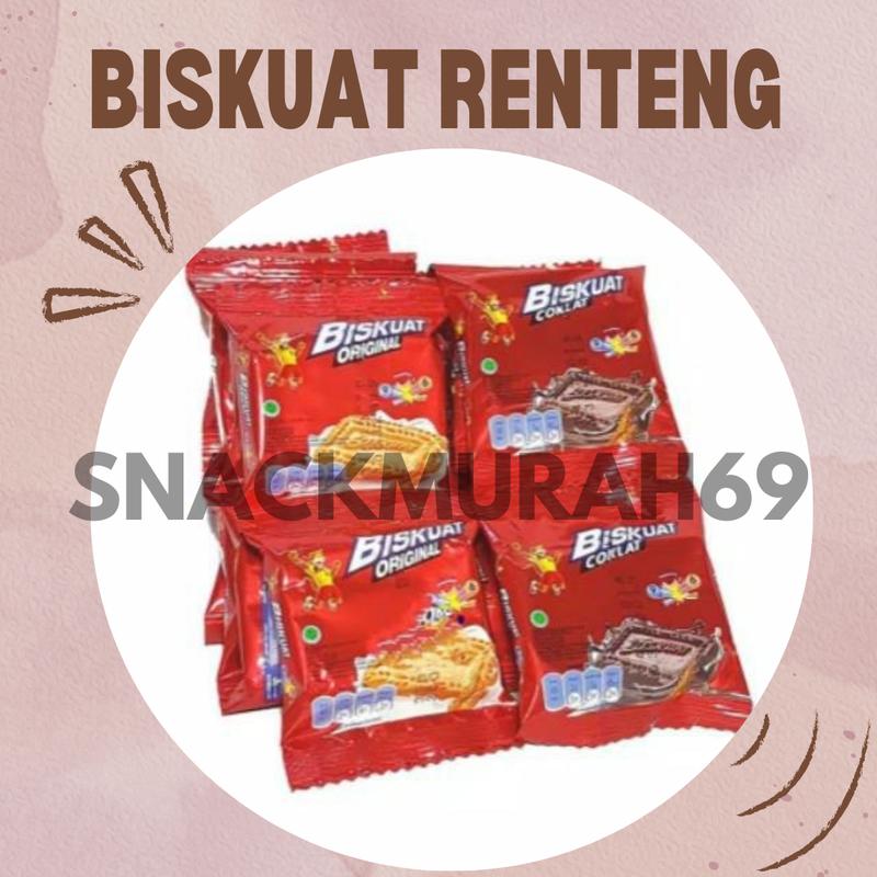 Biskuat Biskuit Susu Renceng All Varian 10 gram Isi 10 Pcs - Shop ...