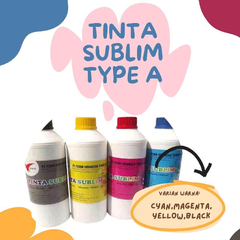 TINTA SUBLIME / SUBLIM TEXTILE 1 LITER CYMK ( YESUN ) - 5113 - Shop ...