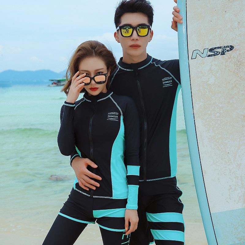 New Diving Suit Snorkeling Suit Split Sun-Proof Dive Skin Men's and ...