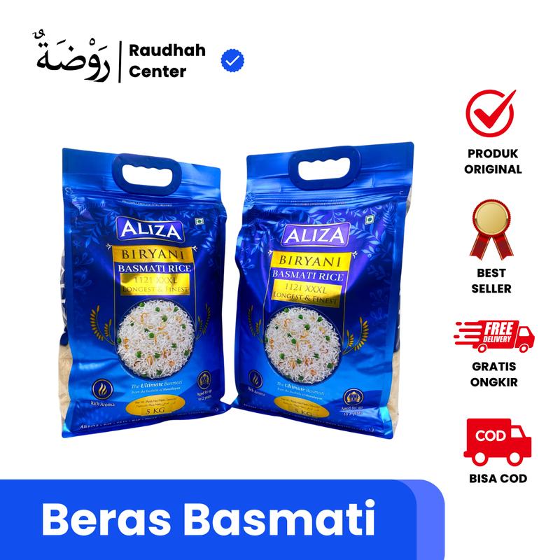 Beras Aliza Nasi Biryani Basmati 5Kg untuk Masakan - Food, Rice - Shop ...