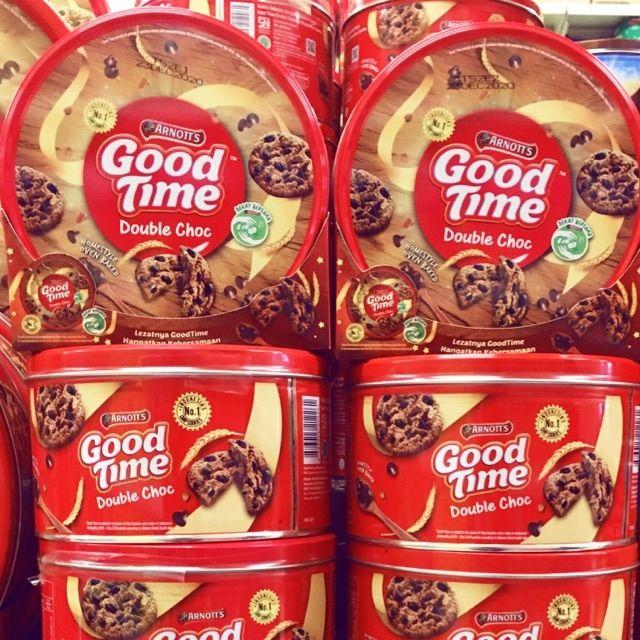 Good Time 144g | goodtime double choc roti kaleng 144g - Shop | Tokopedia