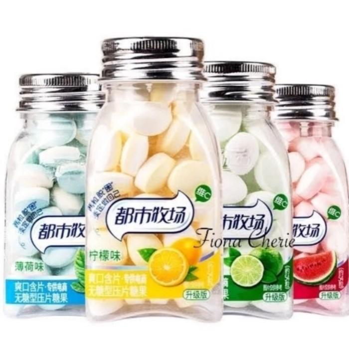permen xinle plum candy kiamboy strawberry mango mint semangka - Shop ...