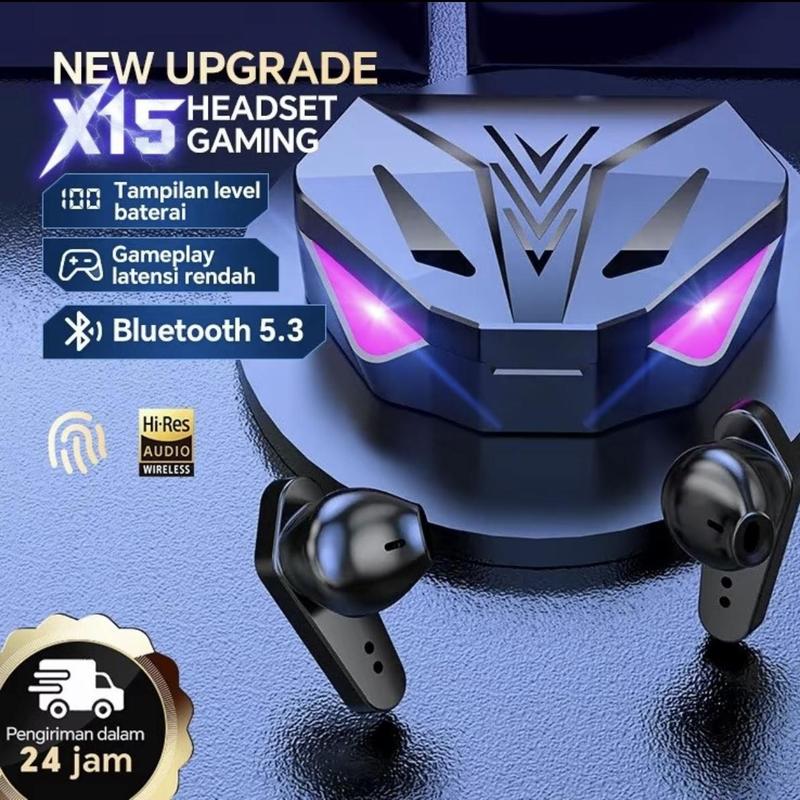Tai nghe chơi game Bluetooth, ZERO-ONE X15, Bluetooth 5.0, Màn - TikTok ...