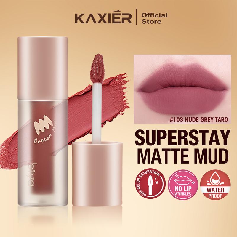 KAXIER Matte Mist Face Lip Mud Not Stick Cup Waterproof Long - TikTok ...
