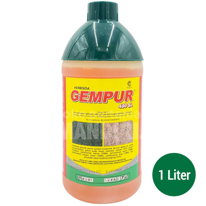 GEMPUR 480 SL 1LT | Herbisida Kuat! Gulma Mati Total, Lahan Bersih ...