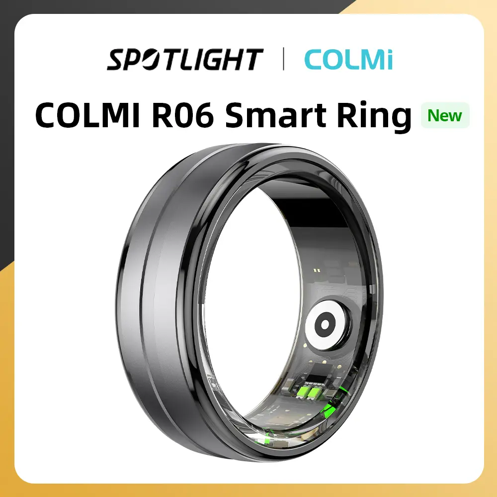 COLMI R06 Smart Ring Men Women Heart Rate and Blood Oxygen Monitor ...