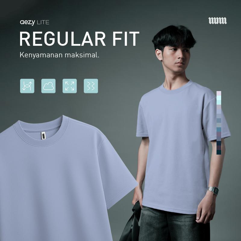 No Void Minds AEZY LITE Regular Fit T-Shirt | Wild Wind - Shop | Tokopedia