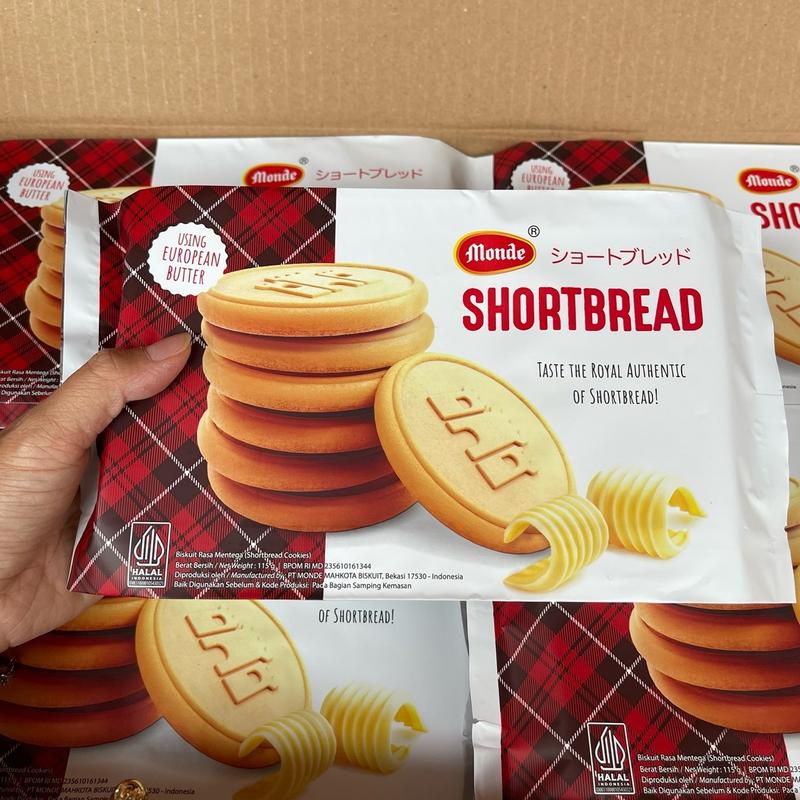 Agen distributor makanan ringan snack wafer biskuit monde shortbread ...
