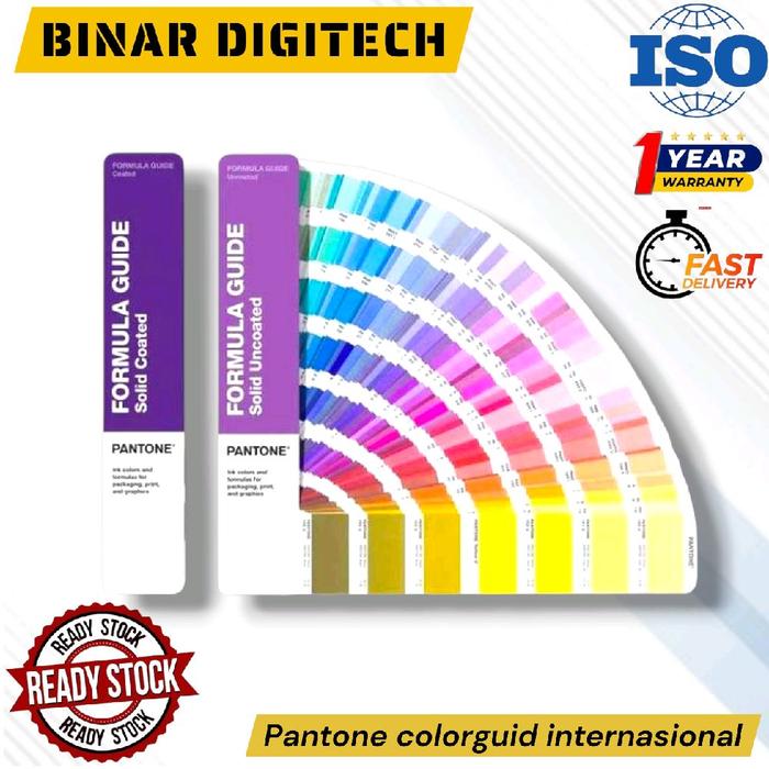 Jual Pantone Color Guide 2390 Colors | Pantone Formula Guide Solid ...