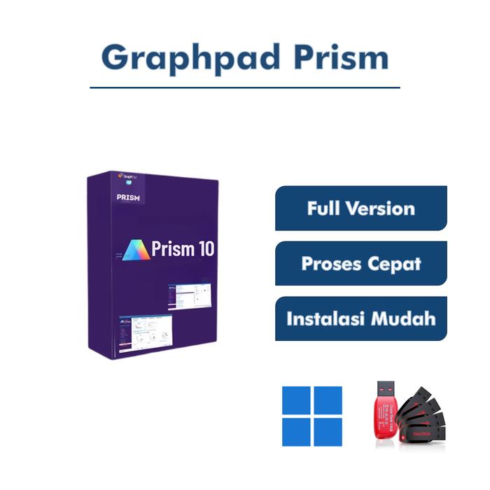 Jual Graphpad Prism 10 2025 Full Version Software Analisis Statistik Full Lisensi Lifetime - 6 ...