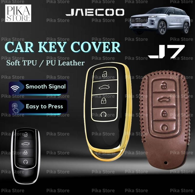 Jaecoo J7 Key Cover Car Key Case Casing Cover Holder Sarung Kunci ...