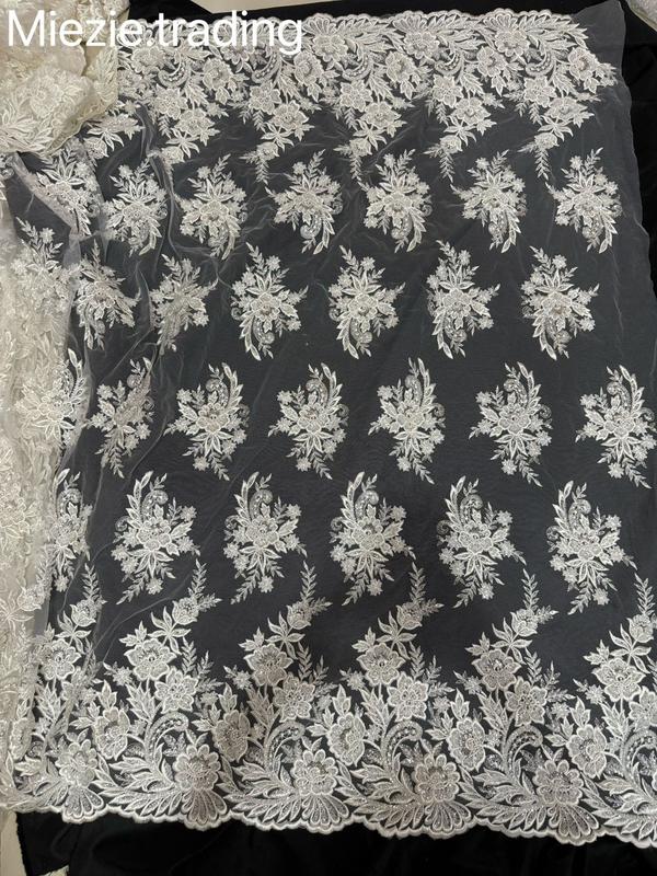 Kain Lace Meter / Lace Fabric Beaded / Embroidery Lace Fabri - TikTok ...