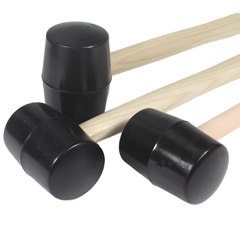 Double Faced Soft Hammer with Wooden Handle Maso Martilyo fo - TikTok ...