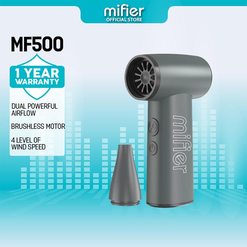 VINNFIER MIFIER MF500 High Speed Turbo Jet Mini Fan 2-in-1 Compressed ...