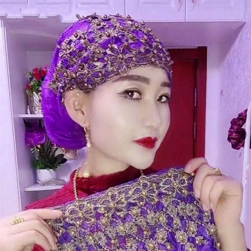 Topi Muslim, Gred Tinggi, Tudung Etnik Hui, Saiz Besar, Anjal, Topi Ibu ...
