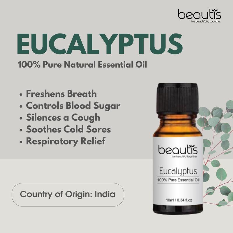 100% Pure Natural Eucalyptus Essential Oil / Humidifier / Aromatherapy ...