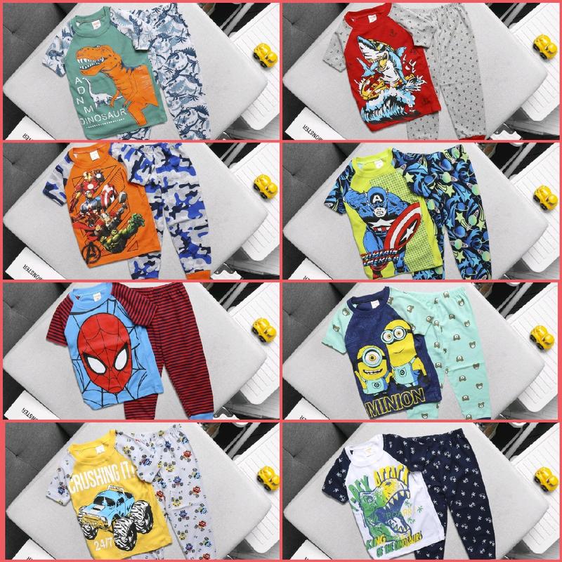 Kid/Big Kid Pyjamas Gym's Kids Boys Cotton Clothing - TikTok Shop Malaysia