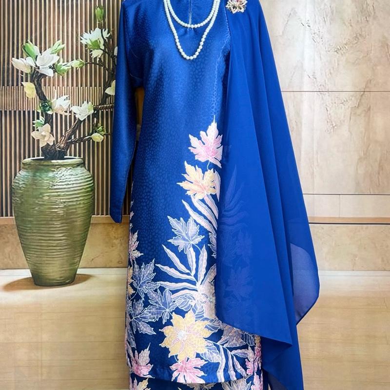 SERI KURUNG JOHOR PESAK KAIN SUSUN TEPI ( BATIK PRINTED ) BY - TikTok ...