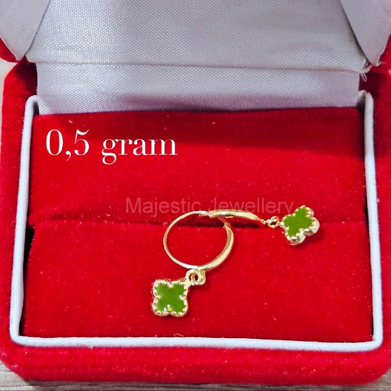 anting dan giwang berat setengah dan 1 gram MD - Shop | Tokopedia