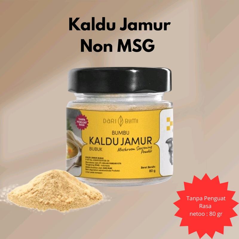 KALDU JAMUR NON MSG DARI BUMI - Shop | Tokopedia