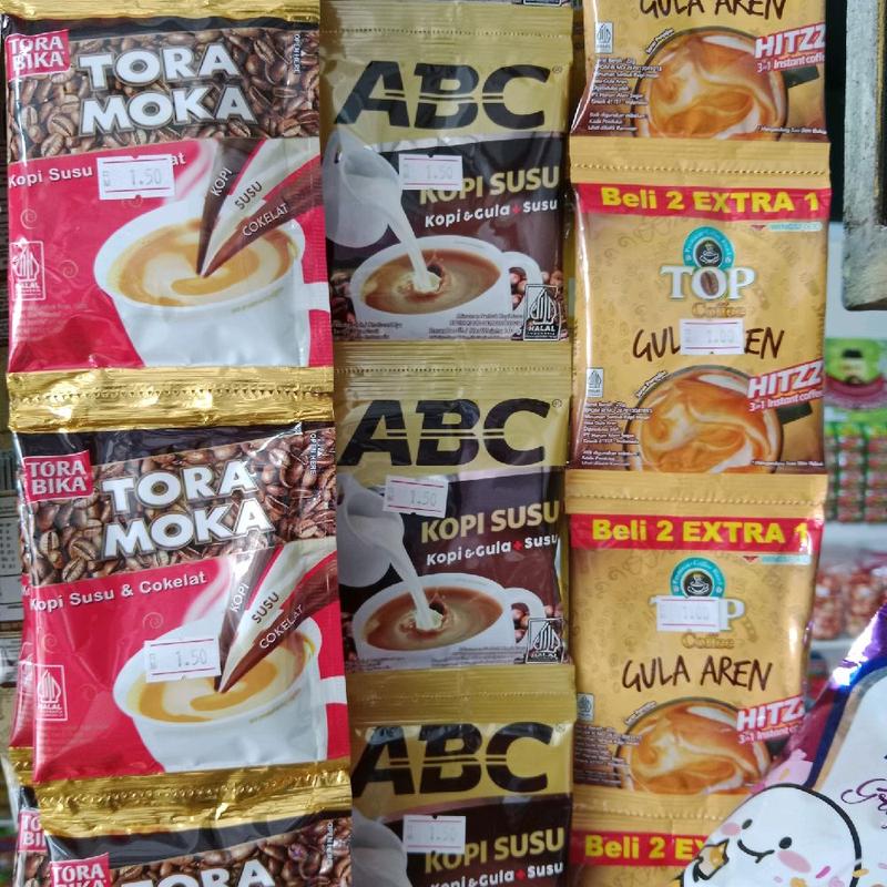 Kopi Top Gula Aren Hitzz 3in1 Indonesia Minuman dengan Gula Aren ...