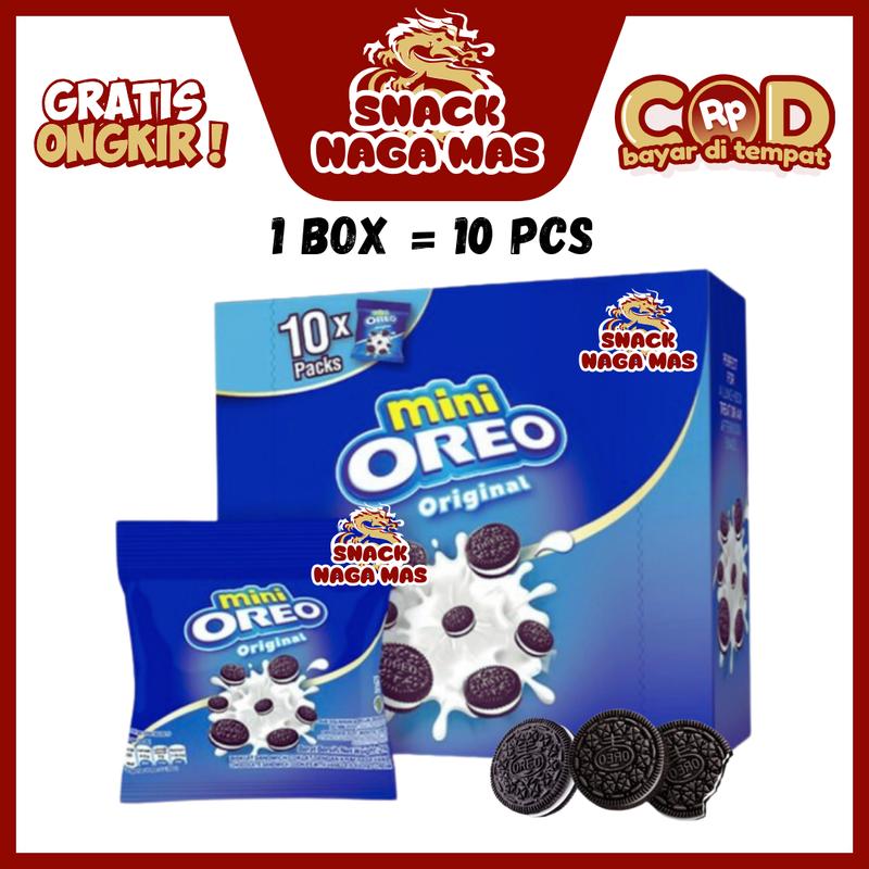MINI OREO BISKUIT [1 box isi 10] - Shop | Tokopedia