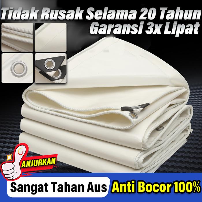 Promo 【DISKON 50%!】 Terpal Emas Anti Api terpal tenda 1x2 2x4 3x4 3x5 ...