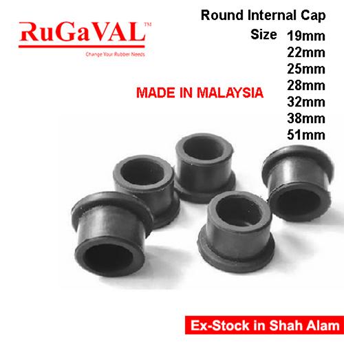 Round Internal Cap Getah I Size:19mm I 22mm I 25mm I 28mm I 32mm ...