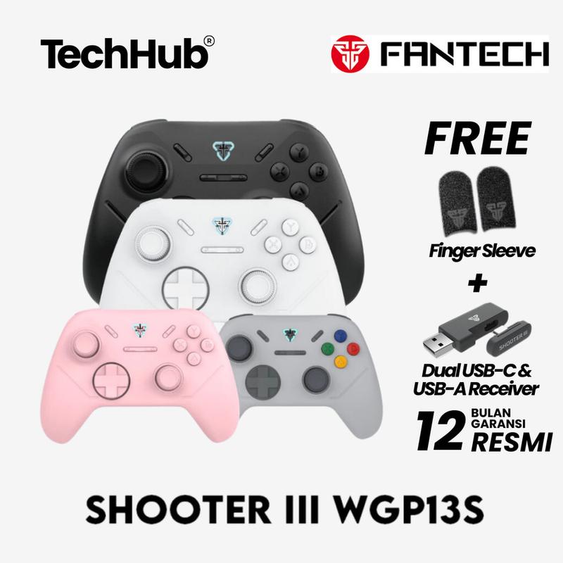 Fantech WGP13s / WGP 13s Shooter III Hall Effect Gamepad Wireless ...