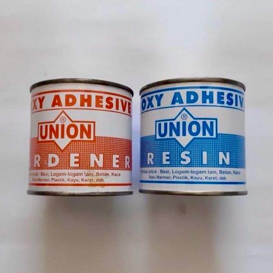UNION Lem Epoxy 200 gram Lem Kuat Besi Logam Kayu Karet Beton Kaca - 1 ...