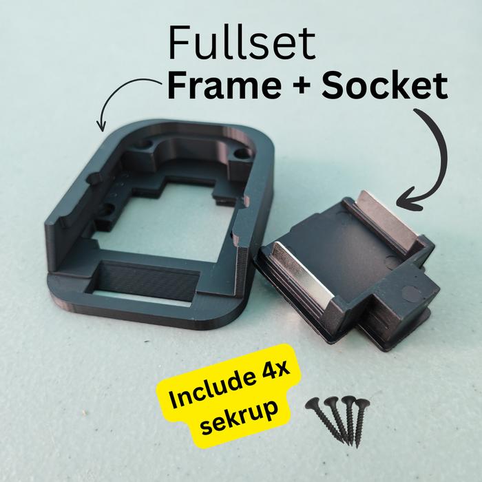 Jual Socket / Adapter Baterai Makita LXT Battery - Fullset Socket dan ...