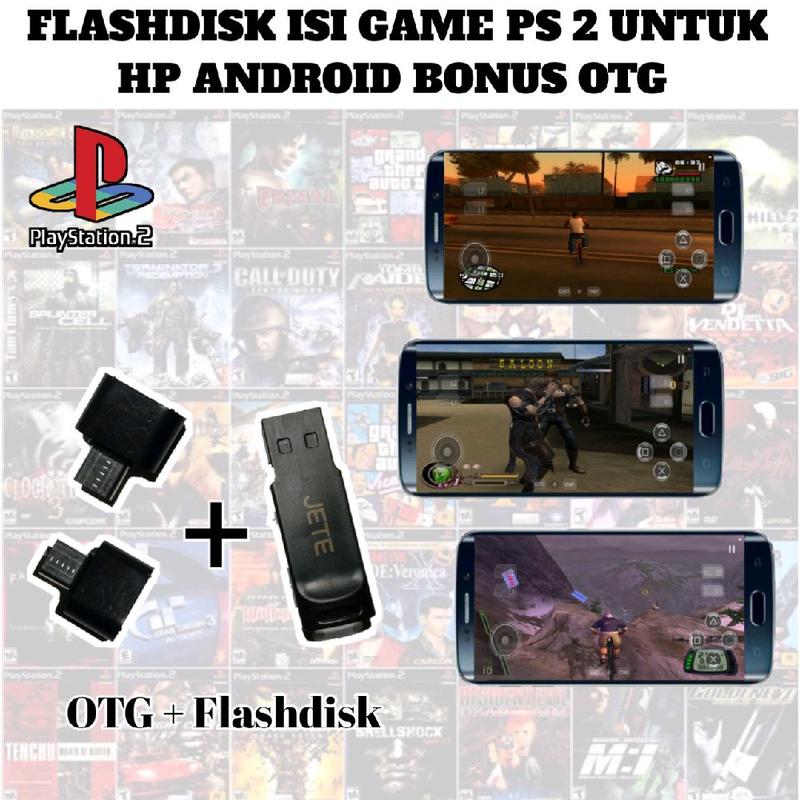 Flashdisk + OTG (32GB) Full Isi Game Ps2 untuk Hp Bisa Request - Shop ...