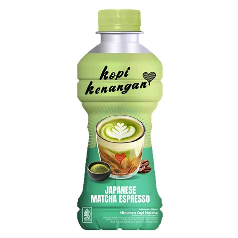 Kopi Kenangan Japanese Matcha Espresso Minuman Kopi Matcha 220ml Rasa ...