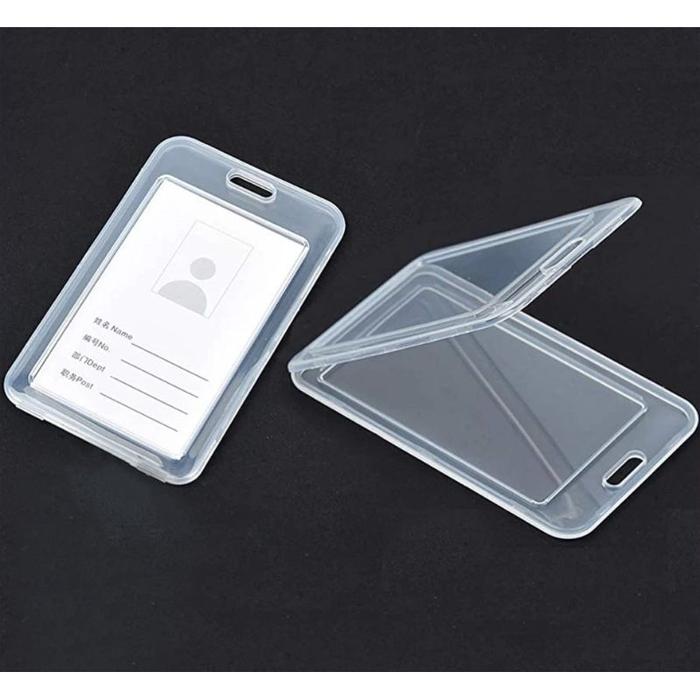 Promo 10PCS ID Card Holder Card Frame ID Card NameTag Model Box ...