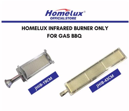 HOMELUX 1Pcs INFRA RED BURNER ONLY FOR GAS BBQ/INFRA - TikTok Shop Malaysia
