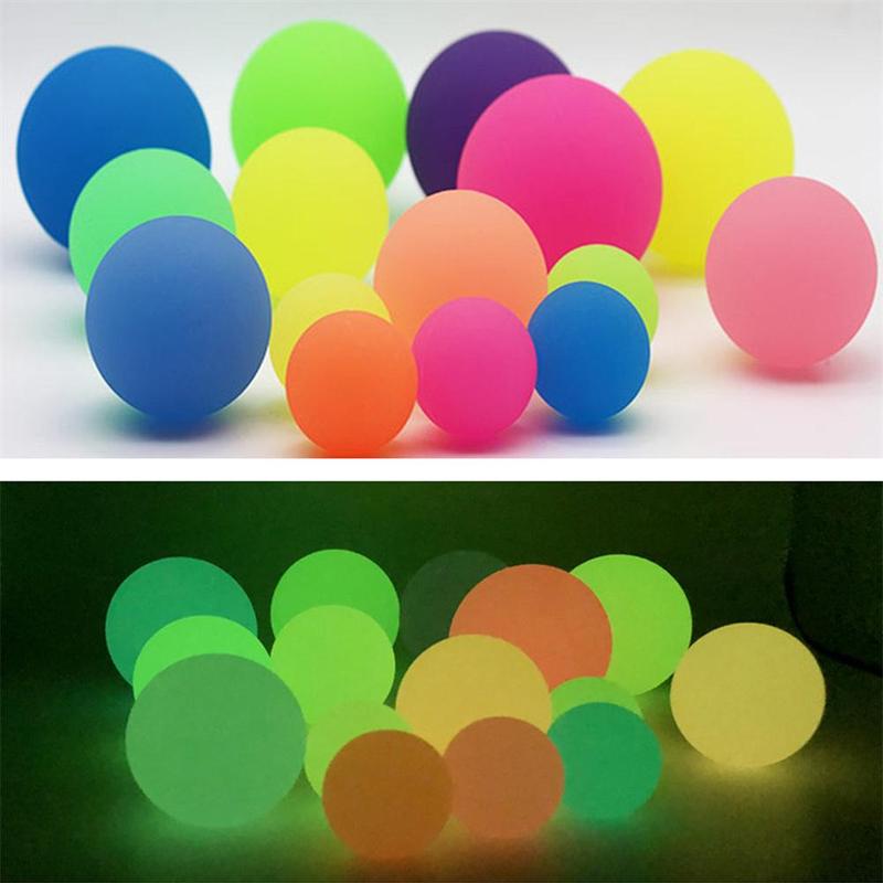 Luminous Moonlight High Bounce Toy Balls Kids Gift Party Favor - TikTok ...