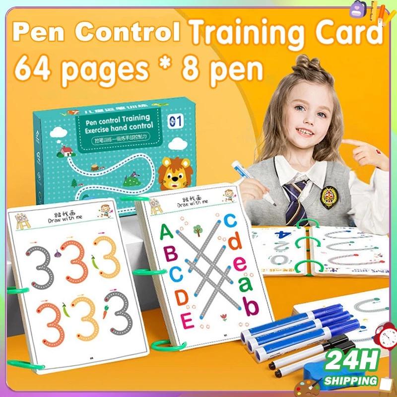 Kid Educational Toy Magical Tracing Toy with Erasable Pen Control ...