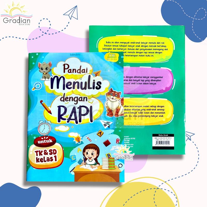 Buku Anak TK & SD Pandai Menulis Dengan Rapi // ORIGINAL - Shop | Tokopedia