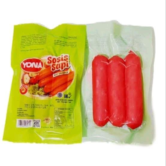 SOSIS SAPI YONA ISI 3 // SOSIS MERAH // SOSIS BAKAR MINI - Shop | Tokopedia