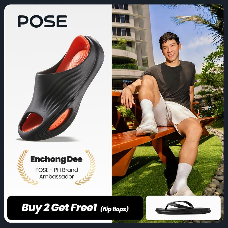 【Buy 2 Get 1 Free】POSE RELAX-AIR Sports Slippers For Women And - TikTok ...