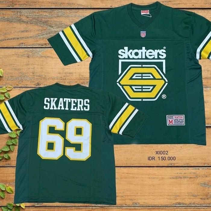 SKATERS JERSEY NFL 69 DK.GREEN-XI002 - Shop | Tokopedia