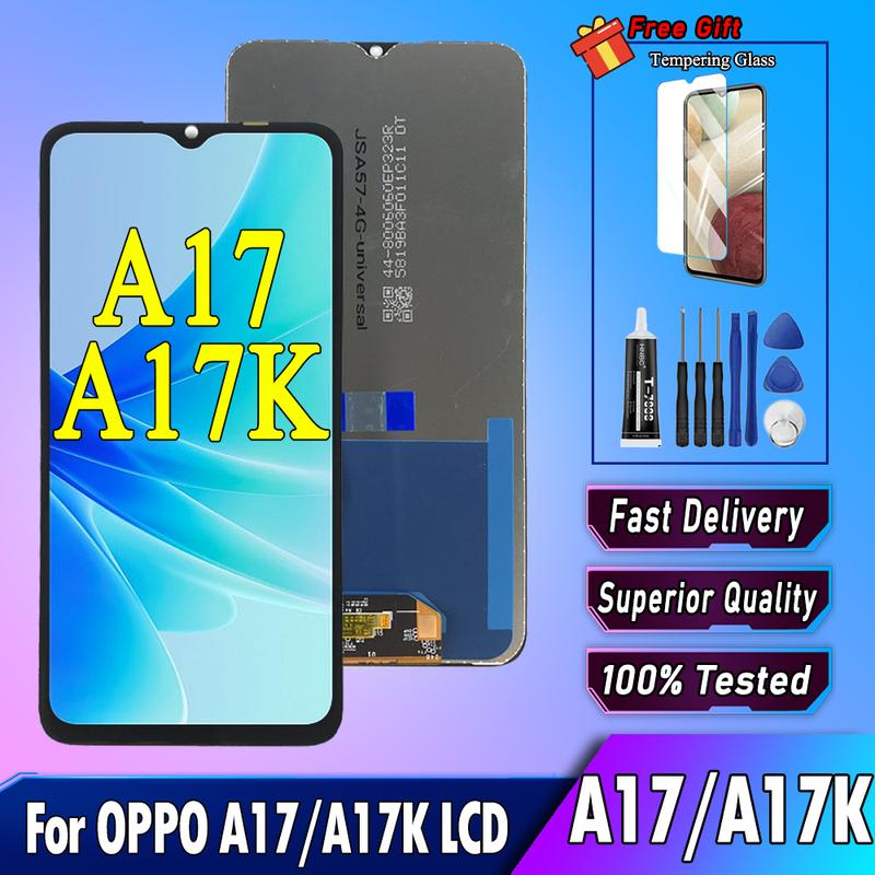 Skrin LCD 6.56 inci Serasi dengan Oppo A17 CPH2477, alat ganti - TikTok ...